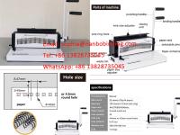 China A6 Paper Notebook Binding Punching Machine Portable Style for sale