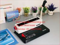 China Twin Wire Binding Machine 8.47mm Pitch 4mm Hole for A4 Paper 340mm Width for sale