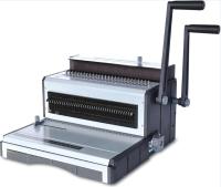 China Wire 2/1 3/1 Calendar Hole Punching Binding Machine With Handle for sale