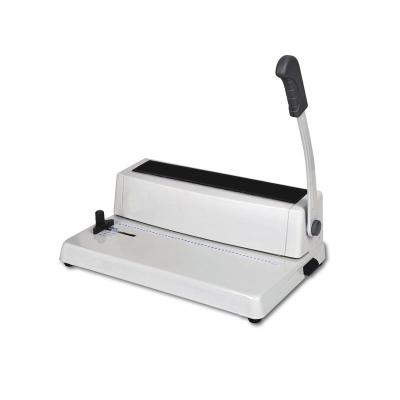 China 6.35mm Pitch A4 Paper Manual Coil Binding Machine For Office for sale
