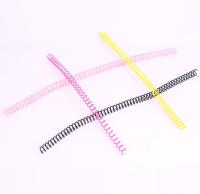 China Eco Friendly 1/4'' PVC PET Plastic Coil Binding Wire for sale