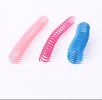 China 36 Loops PVC PET Plastic Spiral Binding Wire 5/16'' for sale