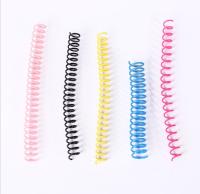 China A4 Box Packing PVC Spiral Ring 5/8'' With 36 48 Loops for sale