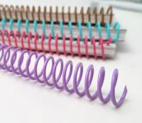 China 3/1 4/1 PVC Plastic Spiral Single Wire Coil 1-1/4'' for sale