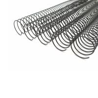 China PVC Plastic binding Single Loop Spiral Coil 9/16'' For Document Binding for sale