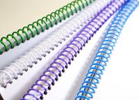 China 3/1 4/1 PVC Plastic Spiral Single Wire Coil 1-1/4'' for sale