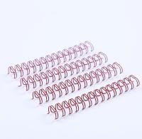 China Office Electroplated Spiral Wire For Book Binding , 1/2 Inch Book Wire Binding for sale
