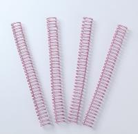 China Office Electroplated Spiral Wire For Book Binding , 1/2 Inch Book Wire Binding for sale