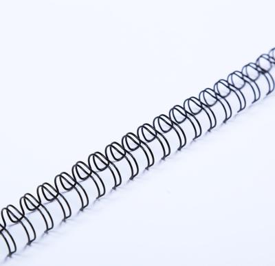 China Nylon Coated Double Loop Wire O Bound 1/4''-1/2'' Size For Document Binding for sale