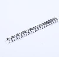 China Nylon Coated Double Loop Wire O Bound 1/4''-1/2'' Size For Document Binding for sale