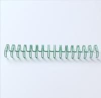 China School 45g Metal Double Loop Binding Wire Electroplated for sale