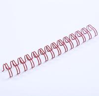 China School 45g Metal Double Loop Binding Wire Electroplated for sale