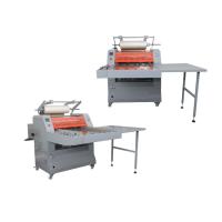 China Steel Roller Dia200mm Book Lamination Machine , 160C Paper Roll Lamination Machine for sale