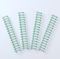 China Consumables Cinch Spiral Binding Wires , Electroplated Hardback Wire Binding for sale