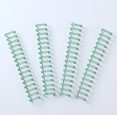 China Consumables Cinch Spiral Binding Wires , Electroplated Hardback Wire Binding for sale