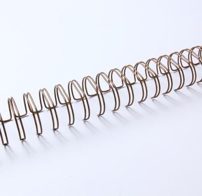 China Bronze 1.25 Inch Book Binding Materials , Dia31.8mm Wire O Bound for sale