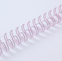 China Nanbo 0.5'' Custom Double Loop Binding Wire Ring Electroplated for sale