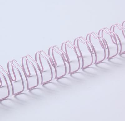 China Nanbo 0.5'' Custom Double Loop Binding Wire Ring Electroplated for sale