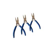 China Blue 6mm Plastic Coil Binding Wire Crimping Pliers For Notebook for sale