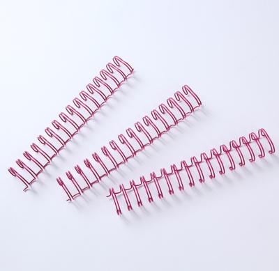 China dia4.8mm 34 Or 23 Loops Double Loop Binding Wire A4 Box Packing for sale