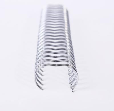 China Double Loop 5/8'' Metal Spiral Wire , Electroplating Wire O Bound for sale