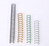 China A4 Papers Book Binding Wire , Diameter 4.8 - 38.1mm Double Wire Ring for sale