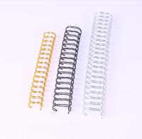 China A4 Papers Book Binding Wire , Diameter 4.8 - 38.1mm Double Wire Ring for sale