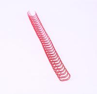 China 1.25 Inch Wire Spiral Binding , Nylon Coating Book Binding Spiral for sale