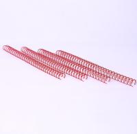 China Commercial A4 Letter Cinch Spiral Binding Wires , Electroplated Double Loop Wire for sale