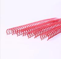 China Nanbo 2:1 Pitch 1/8in Double Loop Binding Wire For Book for sale