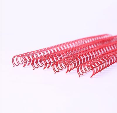 China Nanbo 2:1 Pitch 1/8in Double Loop Binding Wire For Book for sale