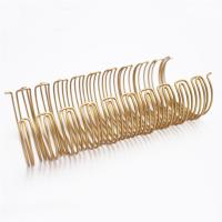 China Golden 1'' O Spiral Double Loop Binding Easy Closing PVC Filament for sale