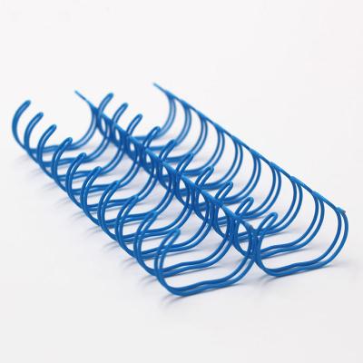 China Electroplating Finished Metal Double Loop Binding 3/8 Inch Size For Paper for sale