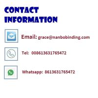China 200pcs/Hrs 135-180 Degree Hot Glue Book Binding Machine CE Listed for sale