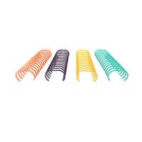 China Hardback Double Loop Binding Wire 34 Loops A4 Paper Use Nylon-coating Book Bind for sale