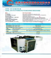 China Nanbo 720kg Heavy Duty Paper Punching Machine , 420x380mm Paper Punching Equipment for sale