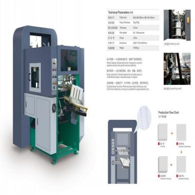 China 2.2KW Industrial Hole Punch Machine , Nanbo Paper Punching Equipment for sale