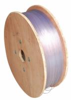 China 6mm 8mm 10mm PVC spiral filament, 18-25kg Plastic filament spools For Book for sale