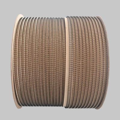 China 25 Sheets 5/8 Inch Double Loop Binding Materials Roll For Leafloose, twin ring binding wire spool for sale