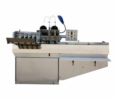 China Two Head Saddle Stitch Binding Machine , Nanbo 30-80times/Min Book Folding Machine for sale