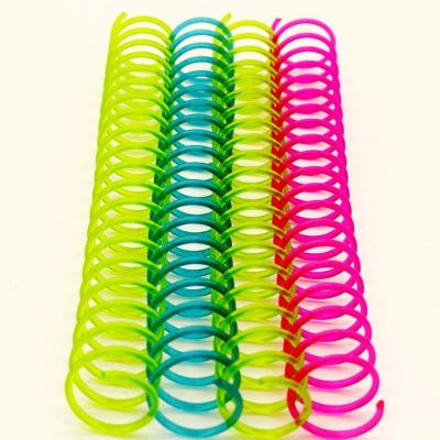 China 48 Loops 5/16'' A4 Size Plastic Coil Binding For Account Book nanbo for sale