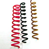 China Nanbo 48 Loops Plastic Single Spiral , 1.3mm Pvc Coil Binding Wire for sale
