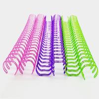 China 7/8'' A4 Size Double Loop Binding Electroplated Double Wire Binding for sale