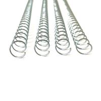 China 1- 3/4'' Library Book Binding Coil , NanBo Metal Spiral Binding Coils for sale