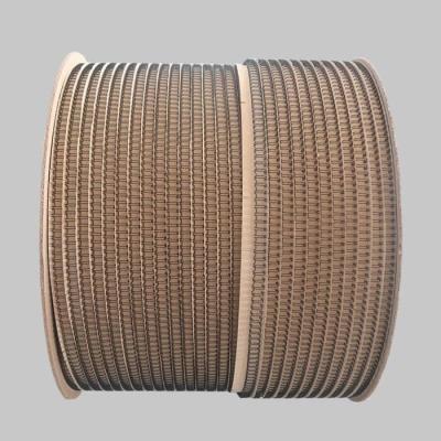 China leafloose 3/4'' Twin Loop Wire Spool , 25-315 Sheets Metal Spiral Wire for sale