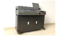 China Single Gluing Roller A4 Automatic Book Perfect Binding Machine With 220-300 Books/Hour for sale
