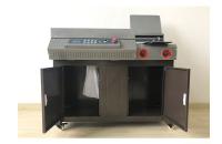 China Single Gluing Roller A4 Automatic Book Perfect Binding Machine With 220-300 Books/Hour for sale