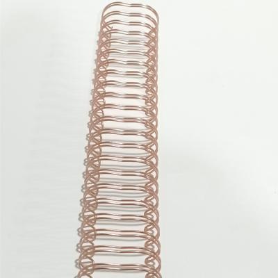 China 0.9mm Double Wire O Nylon Two Rings Binding Wires For Calendars for sale