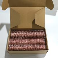 China Calendars 0.9mm Double Wire O Nylon Two Rings Binding Wires for sale