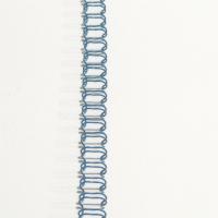China Nylon Spiral Diaries Binding Wire Material 0.9mm Double Ring Wiro Office Supplies for sale